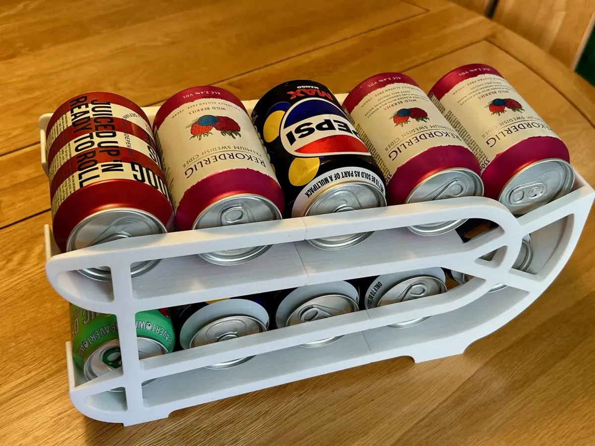 Drink Can Dispenser for UK/EU Cans – 330 & 440 ml - Free 3D Print Model ...