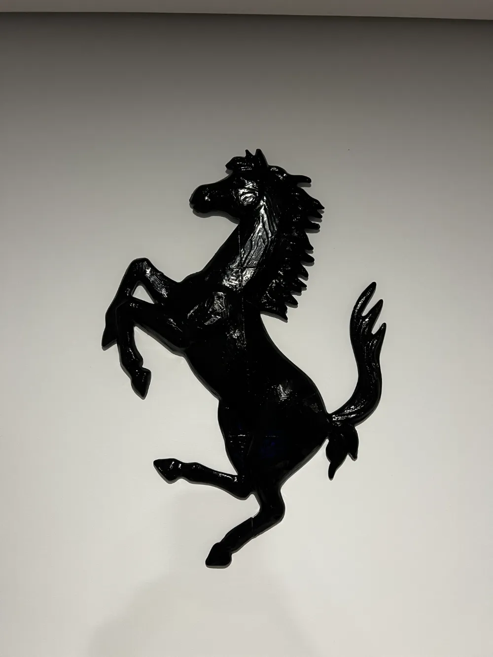 Logo Ferrari Horse 60cm - Free 3D Print Model - MakerWorld