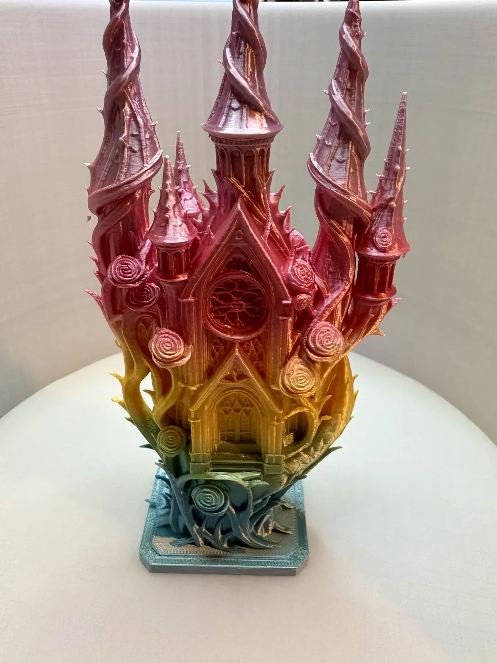Gothic rosethorn tower - Free 3D Print Model - MakerWorld