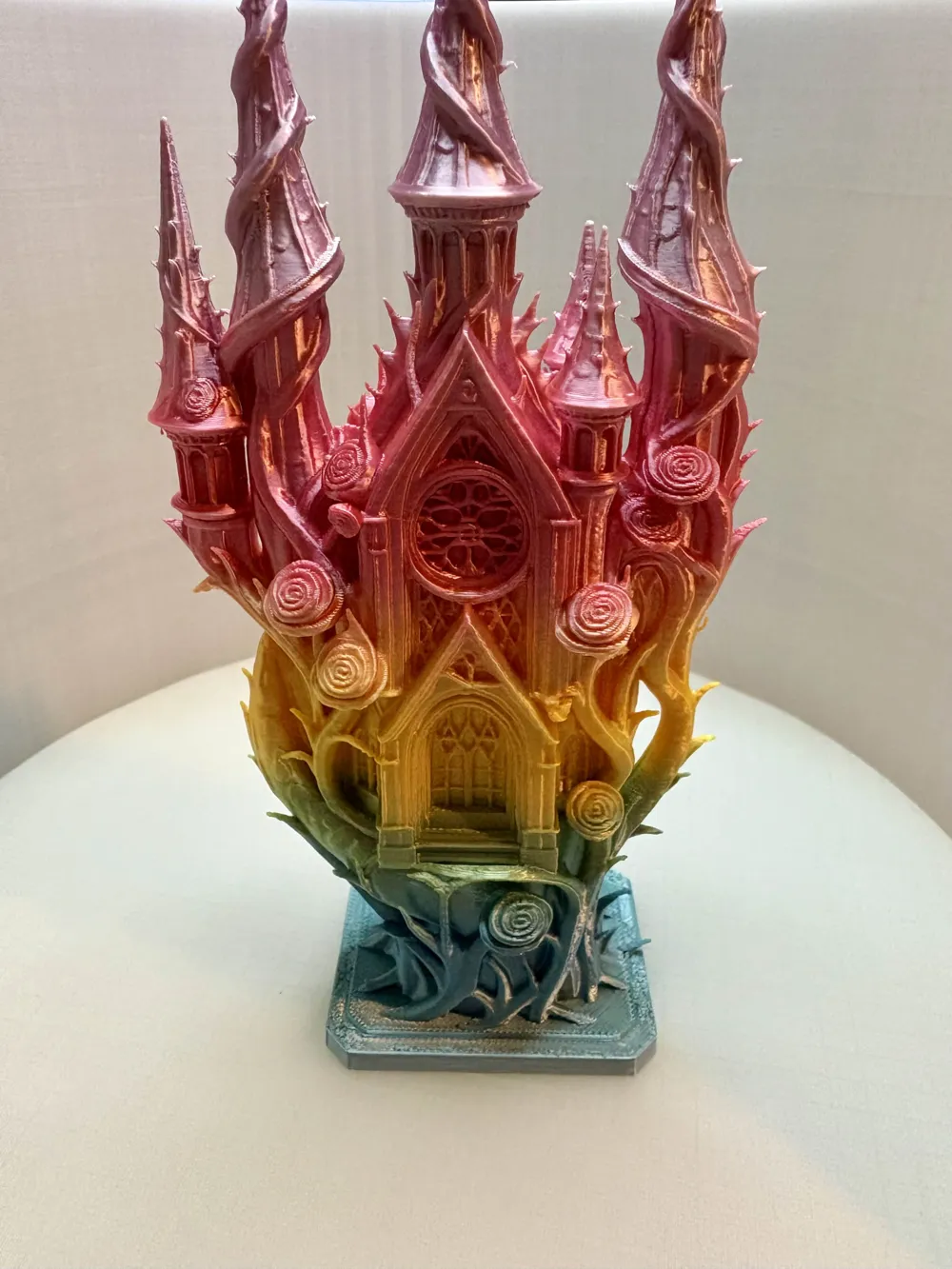 Gothic rosethorn tower - Free 3D Print Model - MakerWorld