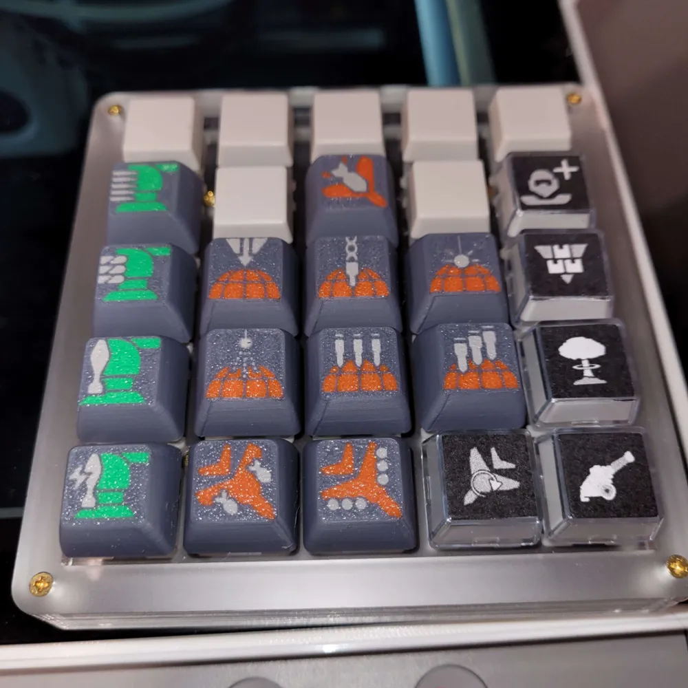 Helldivers Strategem Keycaps Remixed by JasonAlexander - MakerWorld