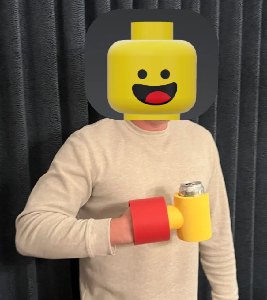 Brick man Beer Hands for Beer/Soda Legos inspired by totallynectar ...