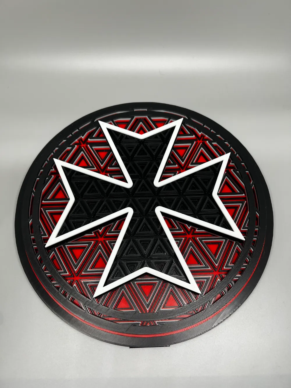 Warhammer - Black Templar Logo Mosaic by Luke's 3D Prints - MakerWorld