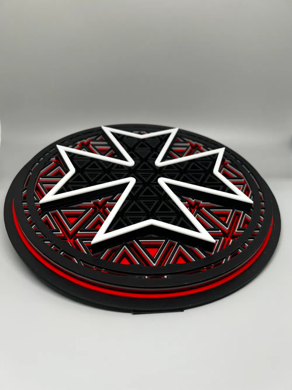 Warhammer - Black Templar Logo Mosaic by Luke's 3D Prints - MakerWorld