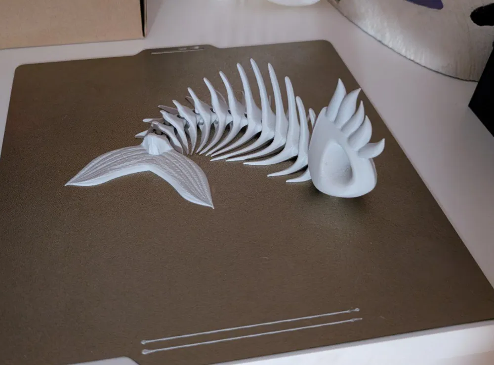 Articulated fishbone by sheikoner MakerWorld: Download Free 3D Models