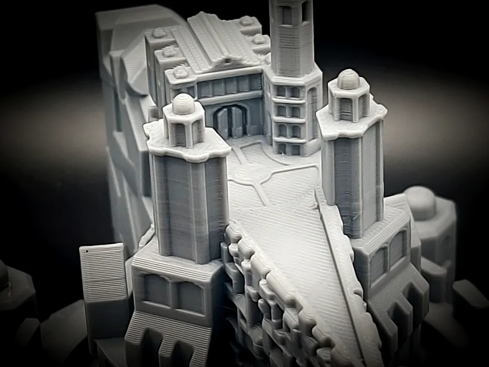 Minas Tirith - The Lord of the Rings by Savy_Maker MakerWorld: Download ...