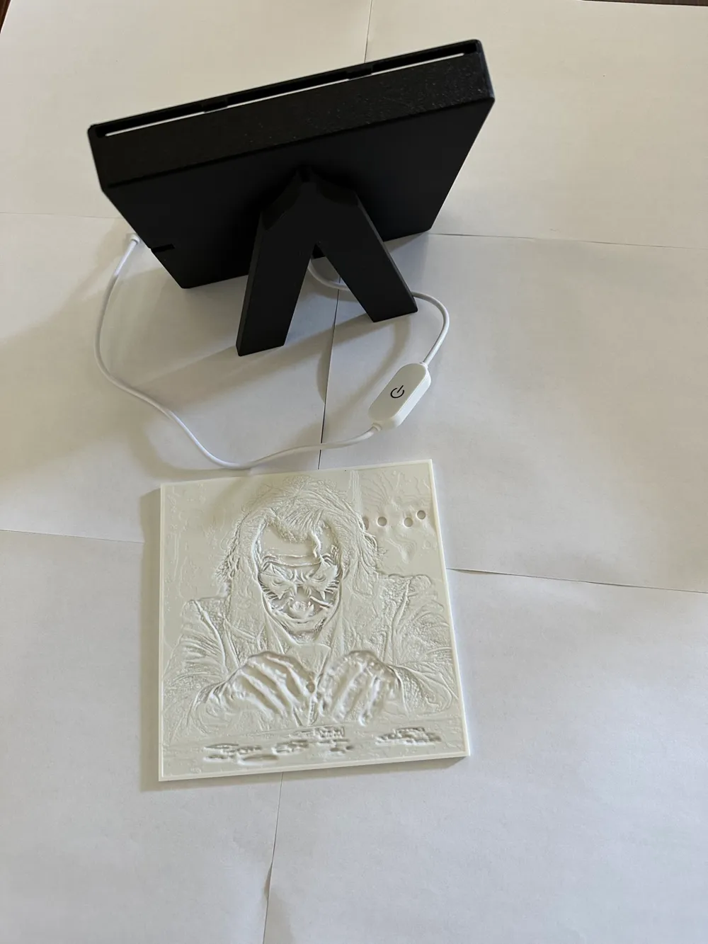 Joker Color Lithophane and Frame by Hey Ben MakerWorld: Download Free ...