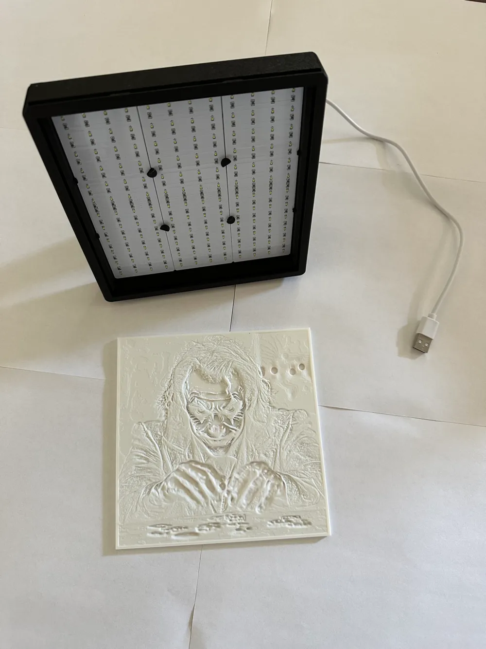 Joker Color Lithophane and Frame by Hey Ben MakerWorld: Download Free ...