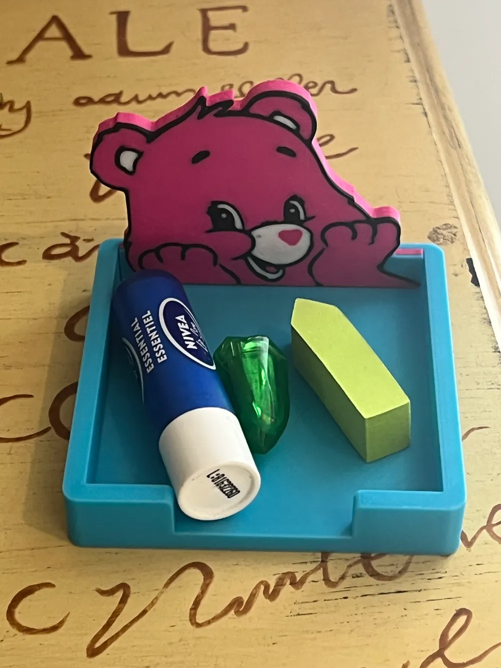 The Care Bears multi usage storage tray Calinours by DCprint MakerWorld ...