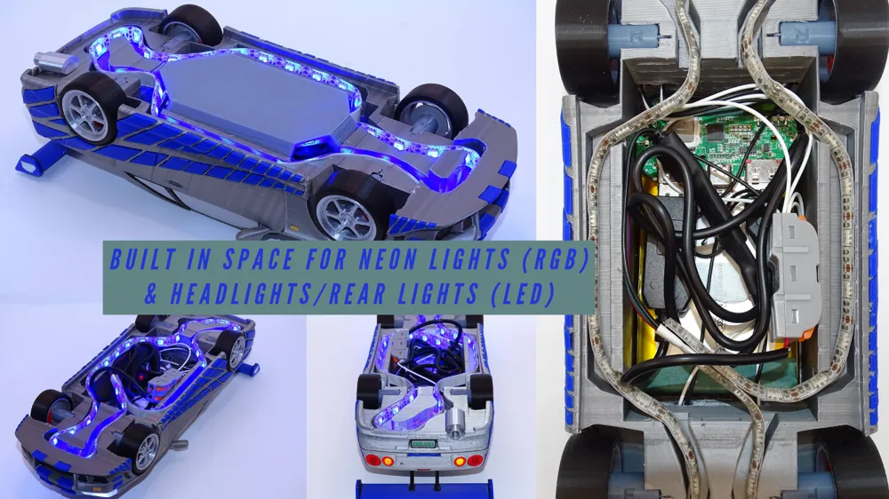 Nissan Skyline GT-R R34 (F&F) + RGB Neon & Lights by Mr.Rod MakerWorld ...