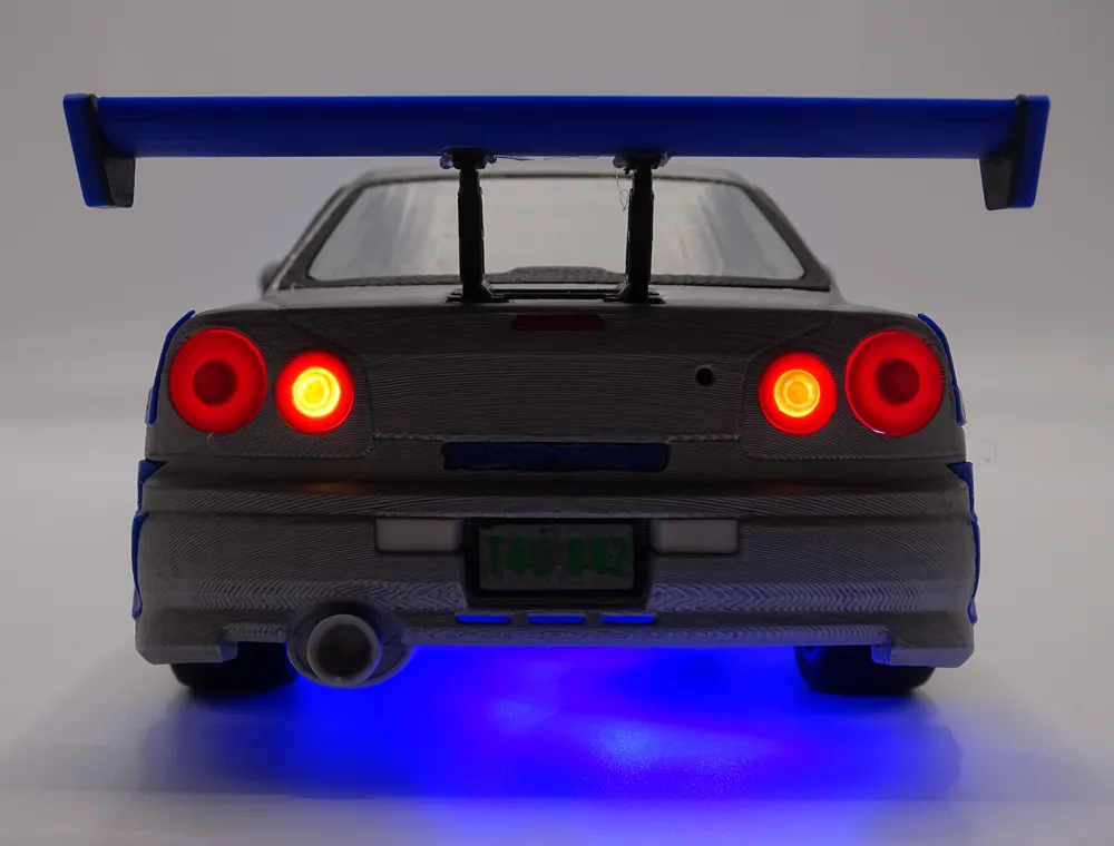 Nissan Skyline GT-R R34 (F&F) + RGB Neon & Lights by Mr.Rod MakerWorld ...