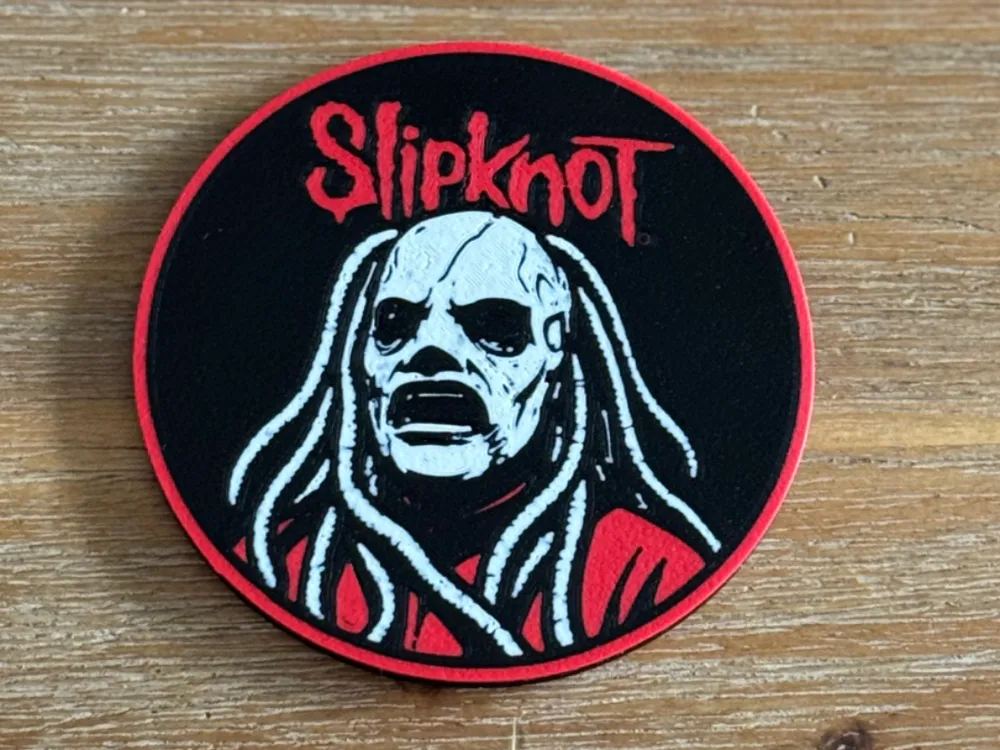 Slipknot Corey Taylor Coaster by Salewski3D MakerWorld: Download Free ...