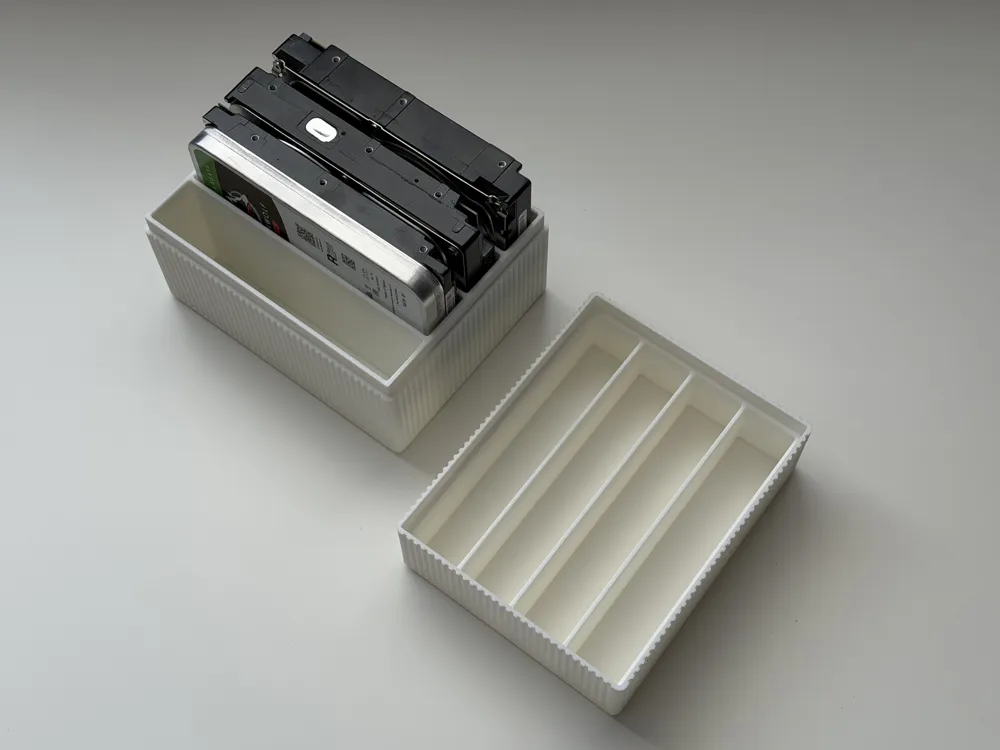 3.5" HDD Case with Lid - Free 3D Print Model - MakerWorld