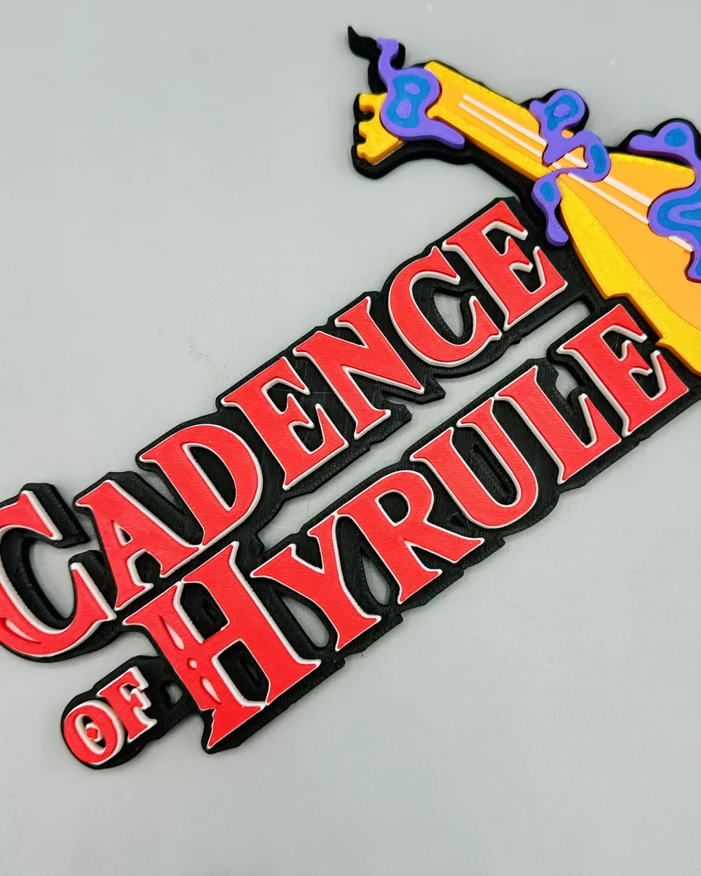 Cadence of Hyrule-inspired Display Stand - Free 3D Print Model - MakerWorld