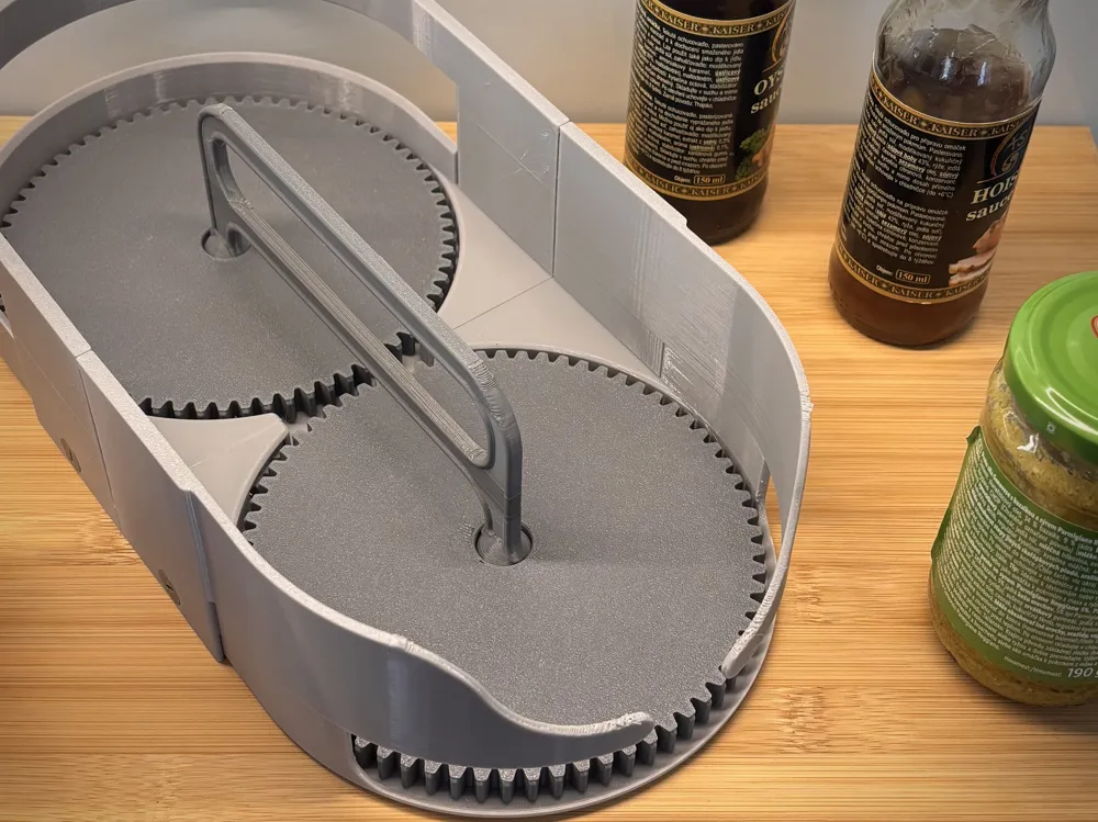 Spinning Organizer | Rotating Storage Box by Matthew Ghost MakerWorld ...