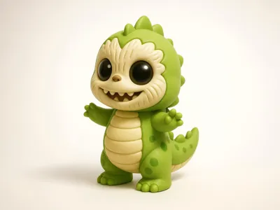 Labubu Dinosauro by Layers Lord MakerWorld: Download Free 3D Models