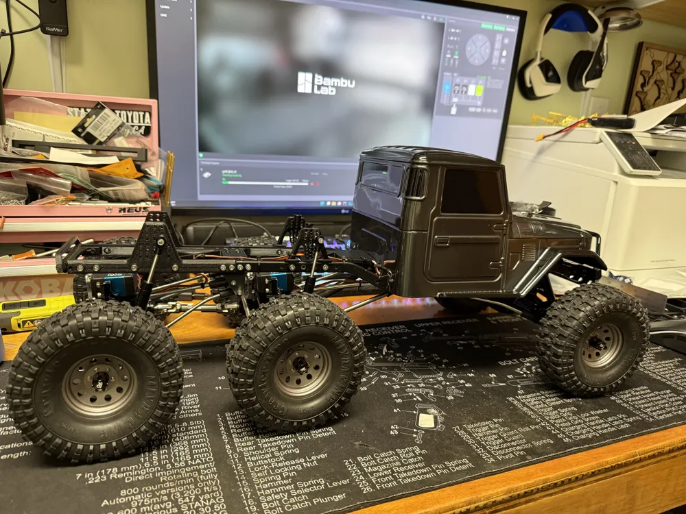 6x6 Extension for Axial SCX10 by CK Graphics MakerWorld: Download Free ...