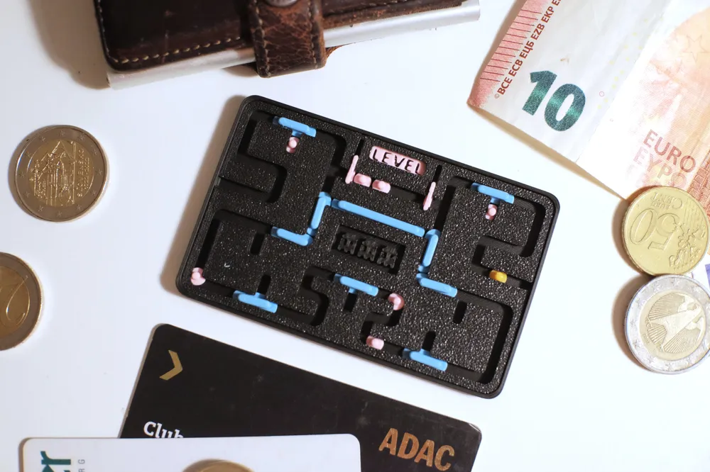 Pacman Wallet Maze by Stray_and_print MakerWorld: Download Free 3D Models