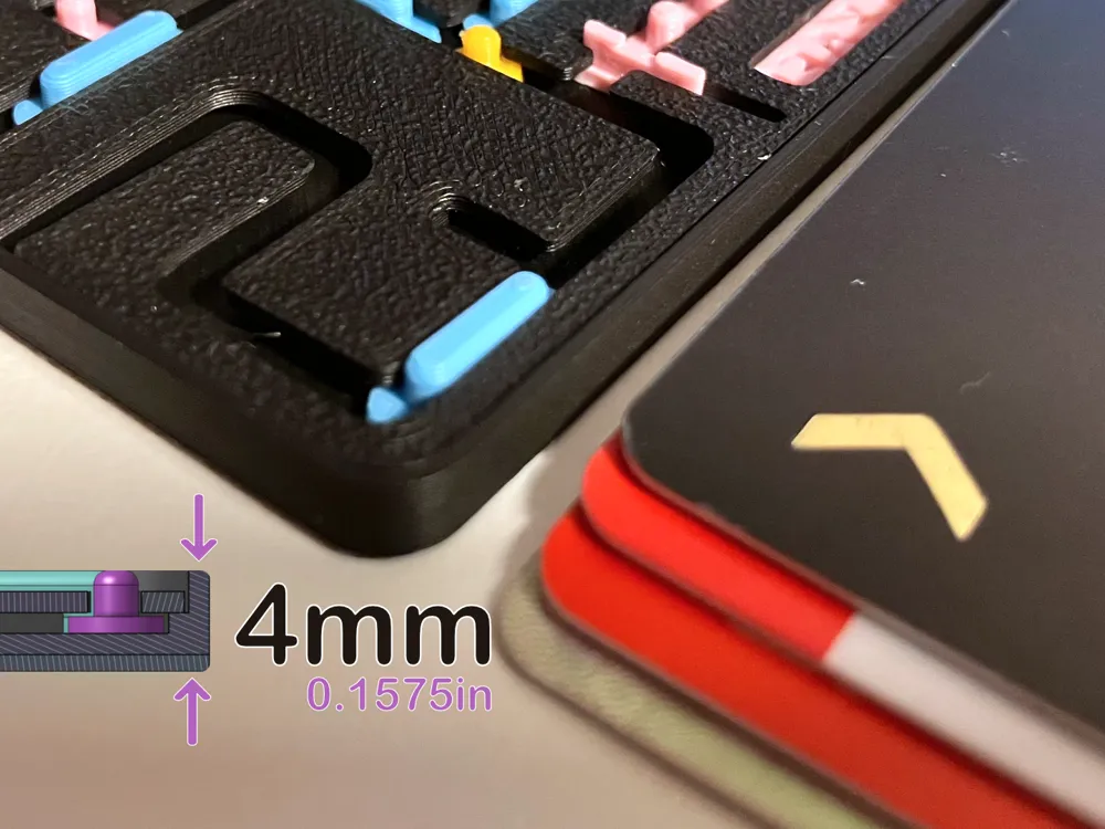 Pacman Wallet Maze by Stray_and_print MakerWorld: Download Free 3D Models