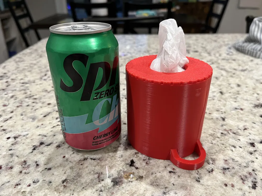 Grocery Plastic Bag Holder Portable - Free 3D Print Model - MakerWorld