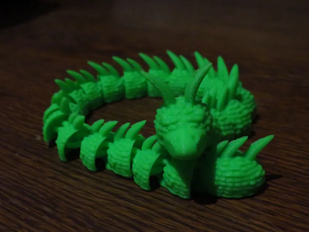 articulating dragon by 3d design - MakerWorld