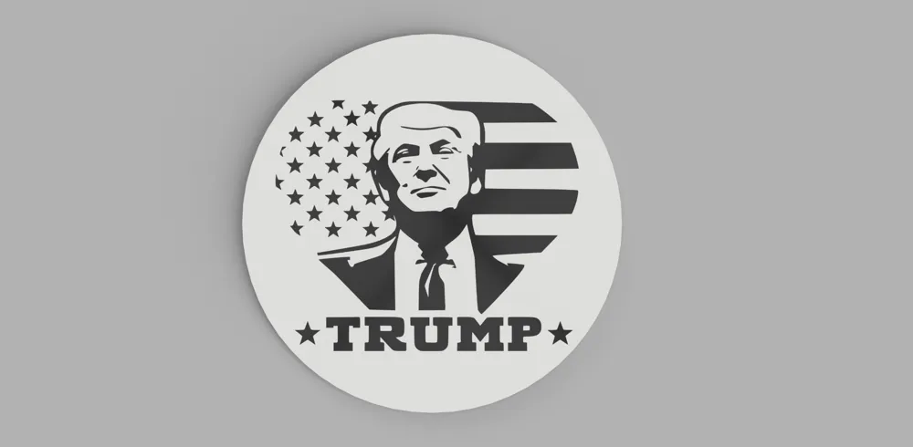 Trump Coaster by GB - MakerWorld