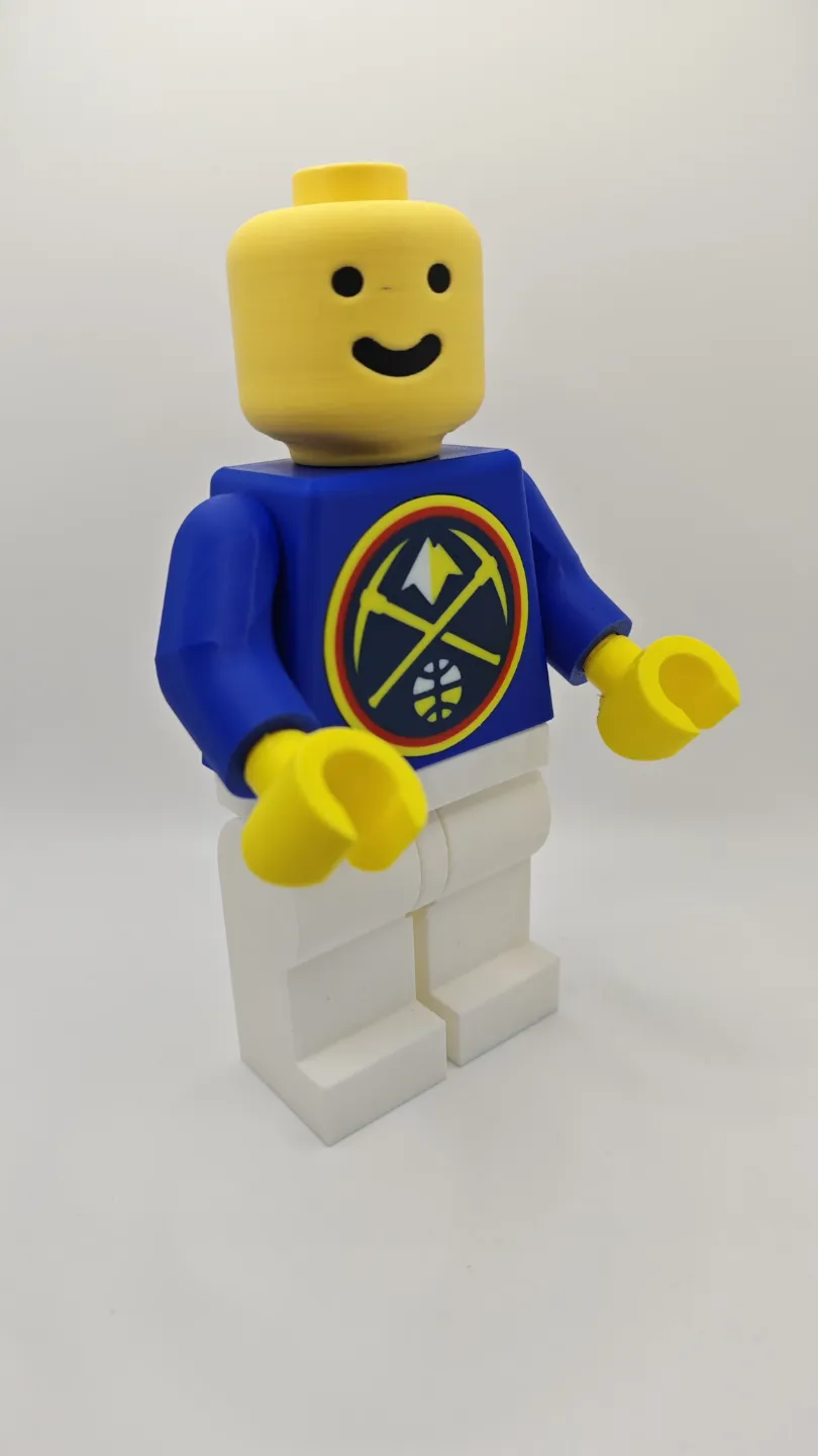 NBA Brick Man - Denver Nuggets (500%) by glenngri - MakerWorld