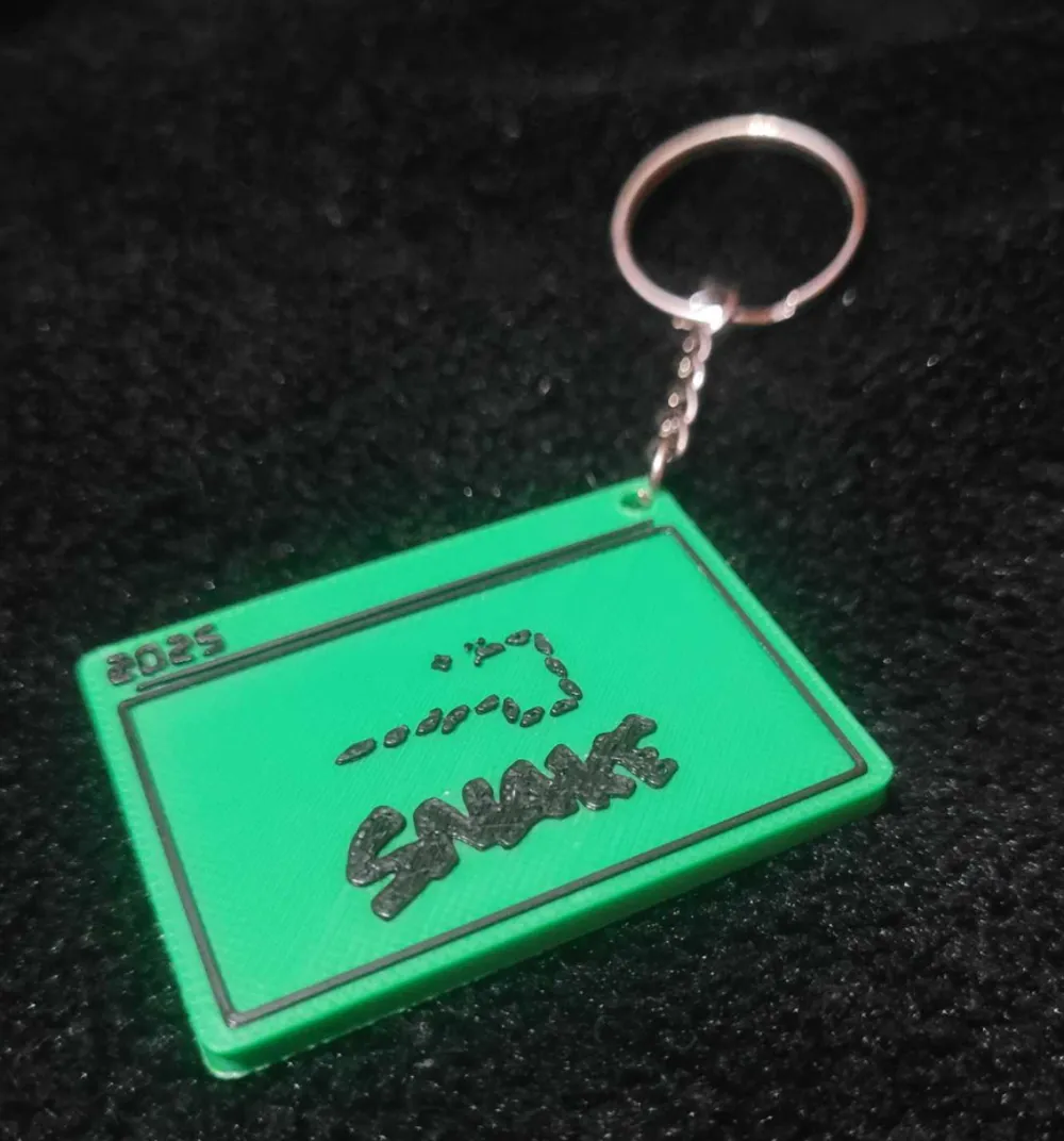 Snake Game Keychain by Ash - MakerWorld