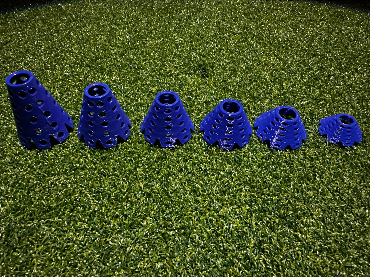 Simulator Golf Mat Tees - Free 3D Print Model - MakerWorld