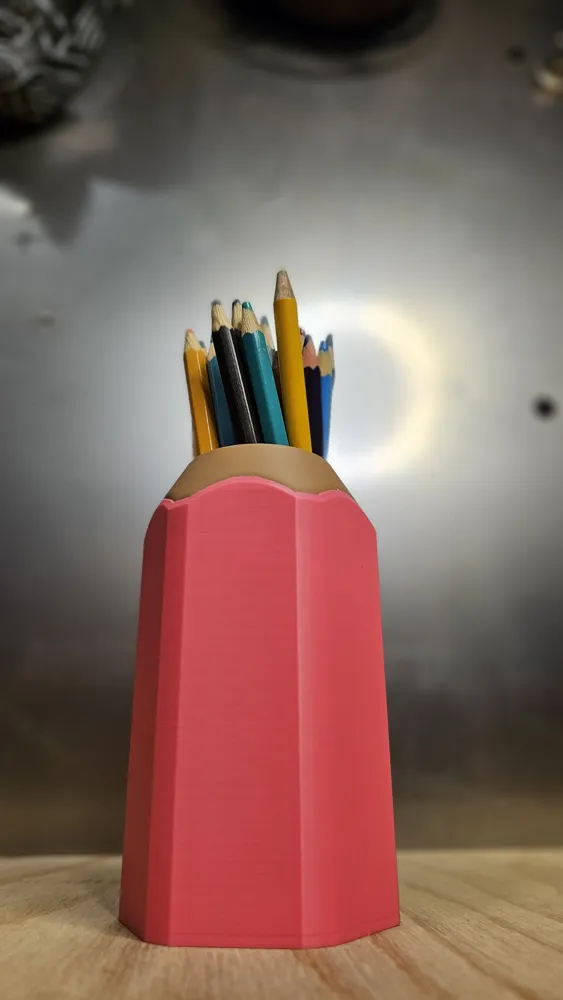 Til the nub Pencil cup by Caziuz Designs MakerWorld: Download Free 3D ...