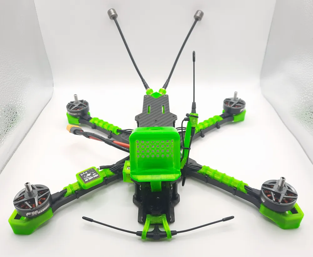 DJI action 2 for jeno 7" et 8" / TBS nd filter by shaks - MakerWorld