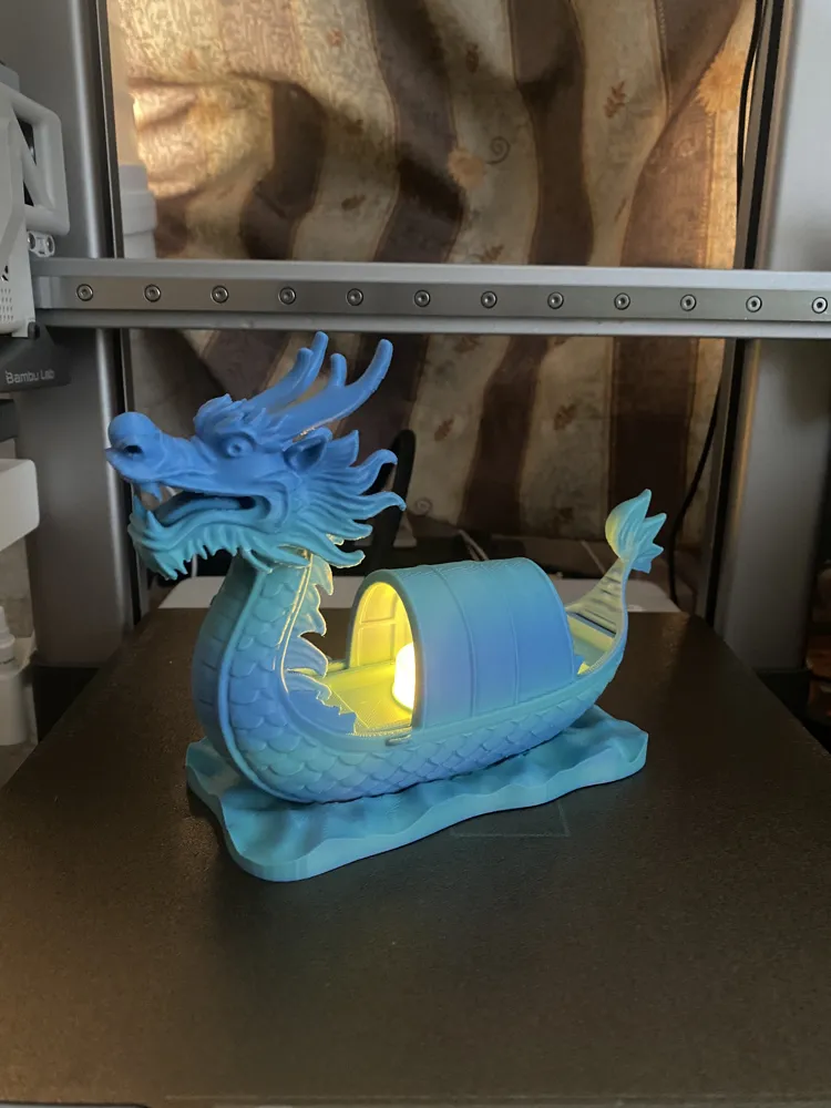 龙舟 来自 Robert MakerWorld：免费下载 3D 模型