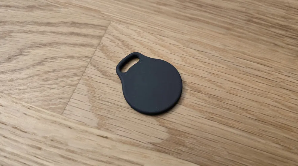 NFC sticker keychain by Okirom MakerWorld: Download Free 3D Models