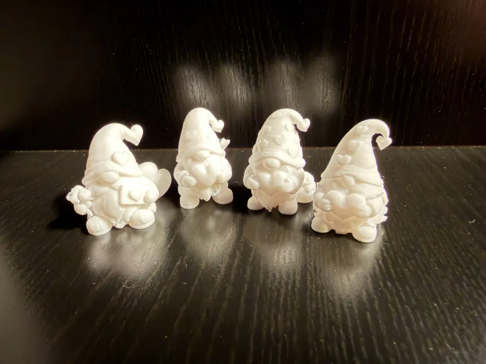 Mini Gnomos de Amor de San Valentín - Modelo de impresión 3D gratuito ...