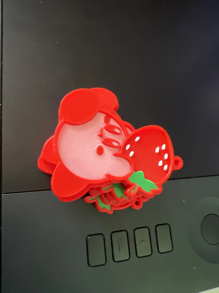 KIRBY NFC KEYCHAIN - Free 3D Print Model - MakerWorld