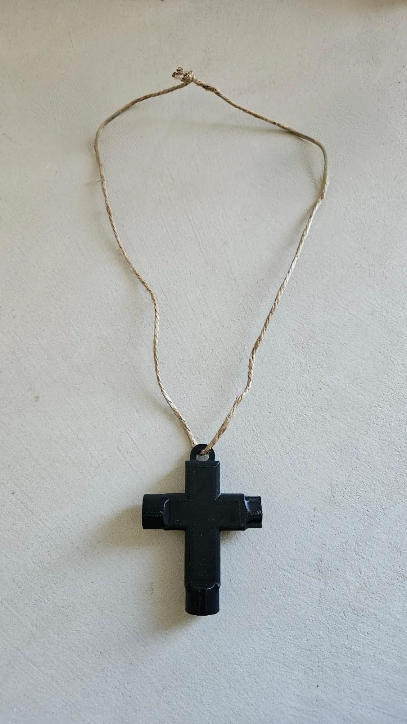 Triple key for electrical panel cross by F. C. - MakerWorld