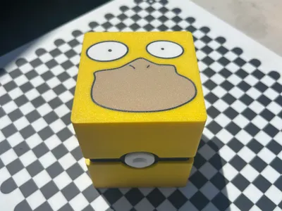 Psyduck - Pokemon Character Themed Deck boxes - Free 3D Print Model ...