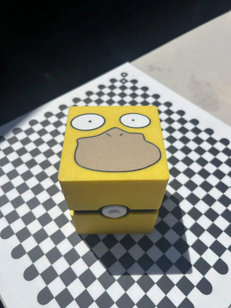 Psyduck - Pokemon Character Themed Deck boxes - Free 3D Print Model ...