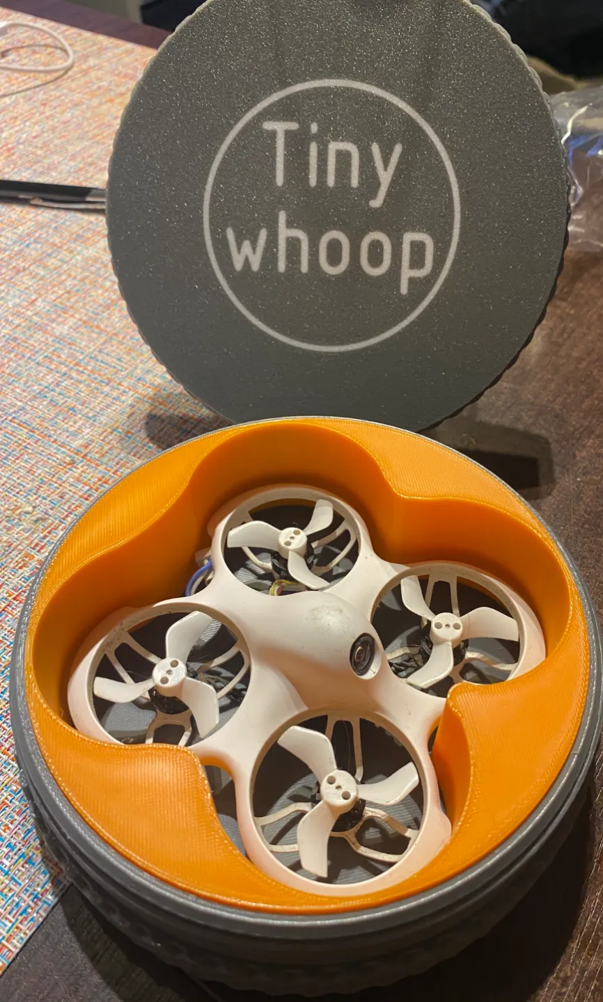 Tiny Whoop Box Drone Case by ZiP - MakerWorld