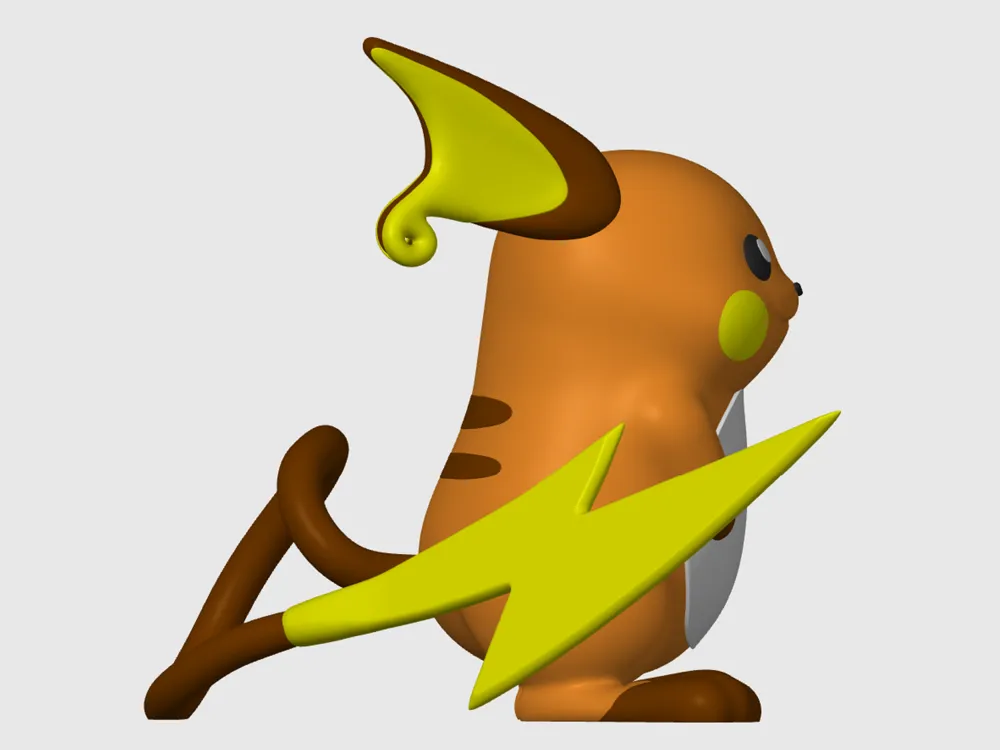 Raichu Multicolor by entroisdimensions_figurine MakerWorld: Download ...