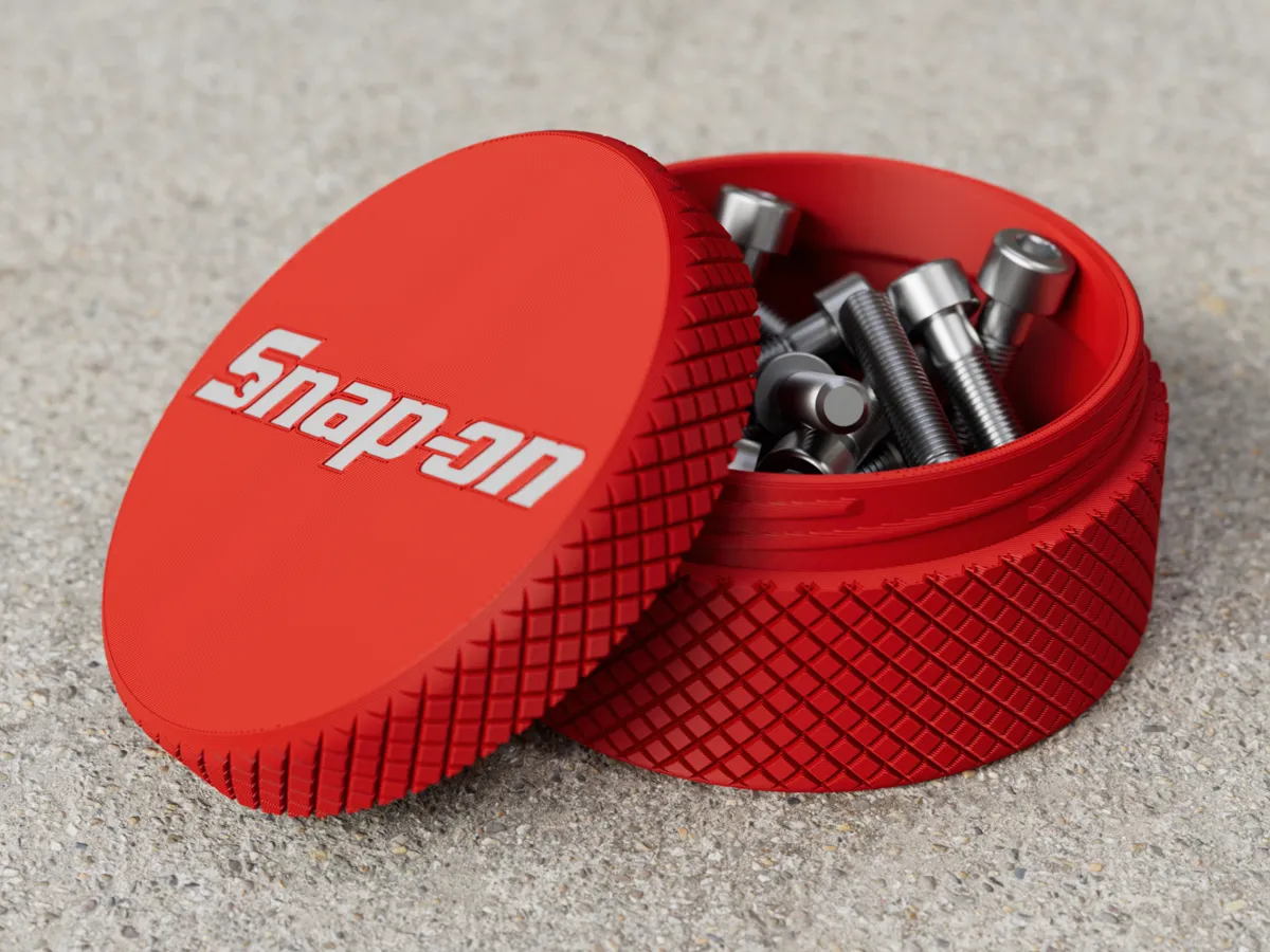 Snap-On Container - Free 3D Print Model - MakerWorld