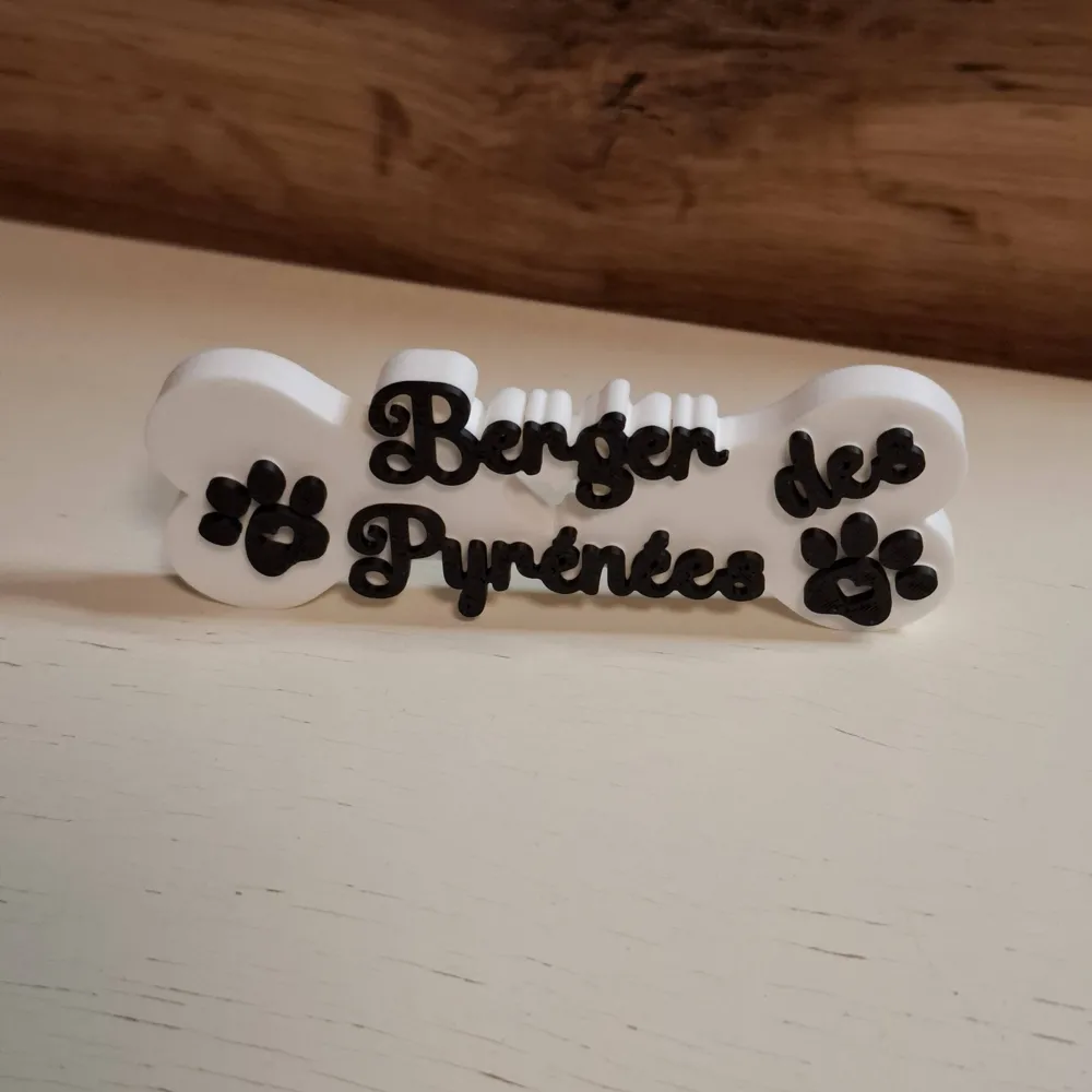 Ossos de Berger des Pyrénées - Modelo gratuito para impressão 3D ...