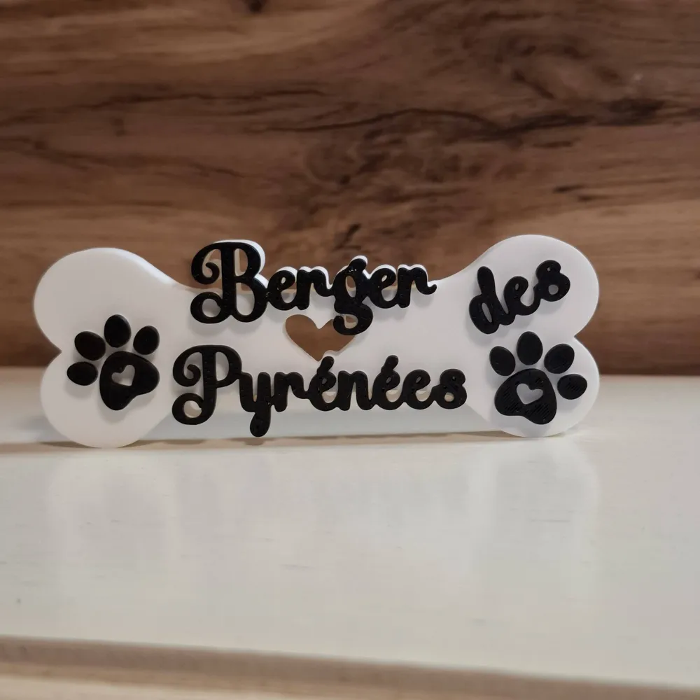 Ossos de Berger des Pyrénées - Modelo gratuito para impressão 3D ...