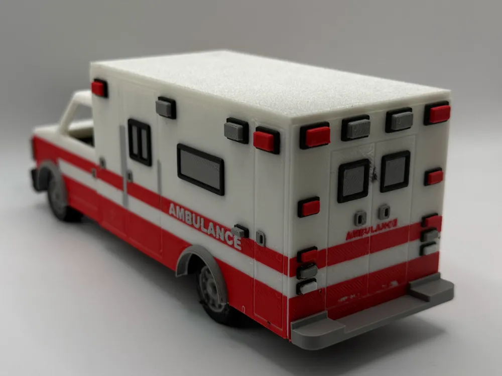 Ambulance Model Kit - Free 3D Print Model - MakerWorld