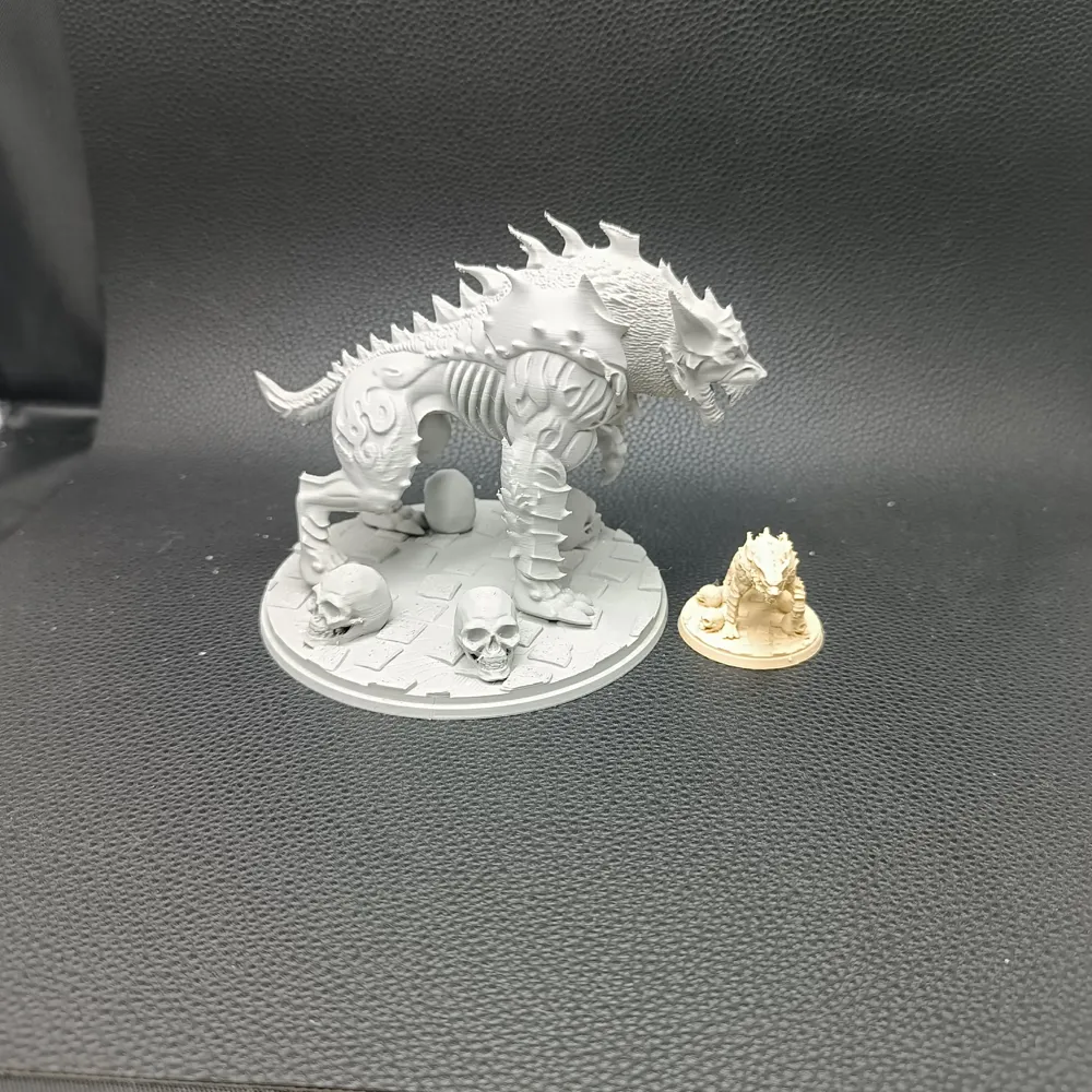 D&D Hell Hound Monster Miniature - RPG DnD TTRPG - Free 3D Print Model ...