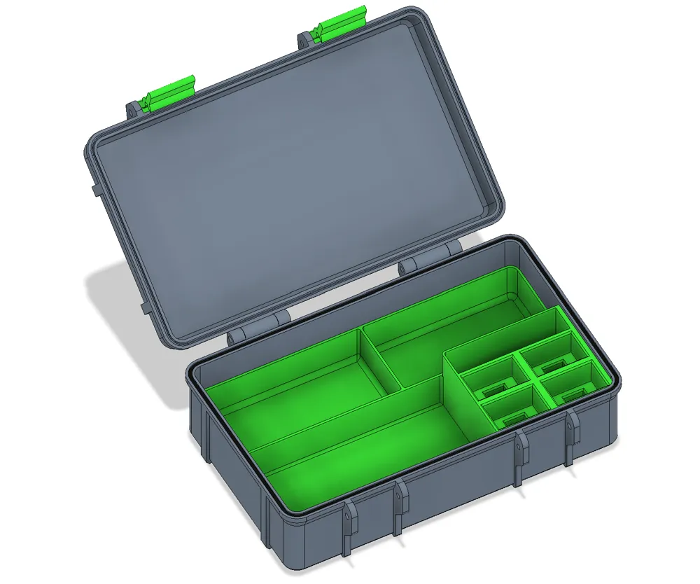Rugged Box for Bambulab X1C/P1/P1S accessories - Free 3D Print Model ...