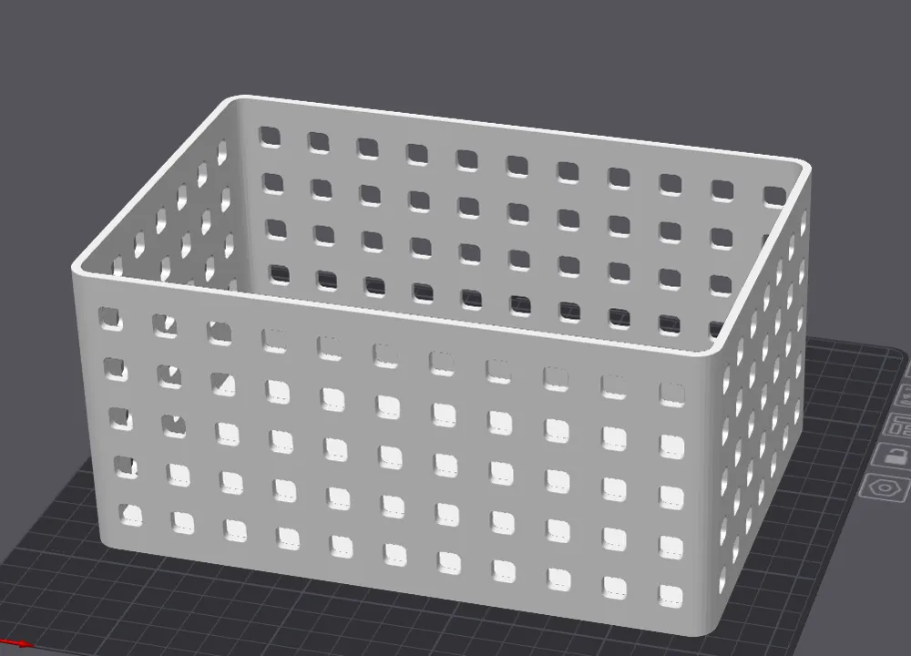 Miniso Replica Rounded Rectangle Storage Box by Jalower - MakerWorld