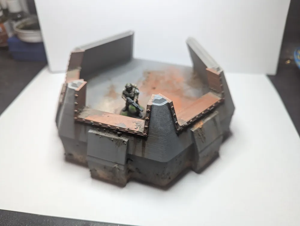 Concrete Bunker by Two goblins in a trench coat MakerWorld: Download ...
