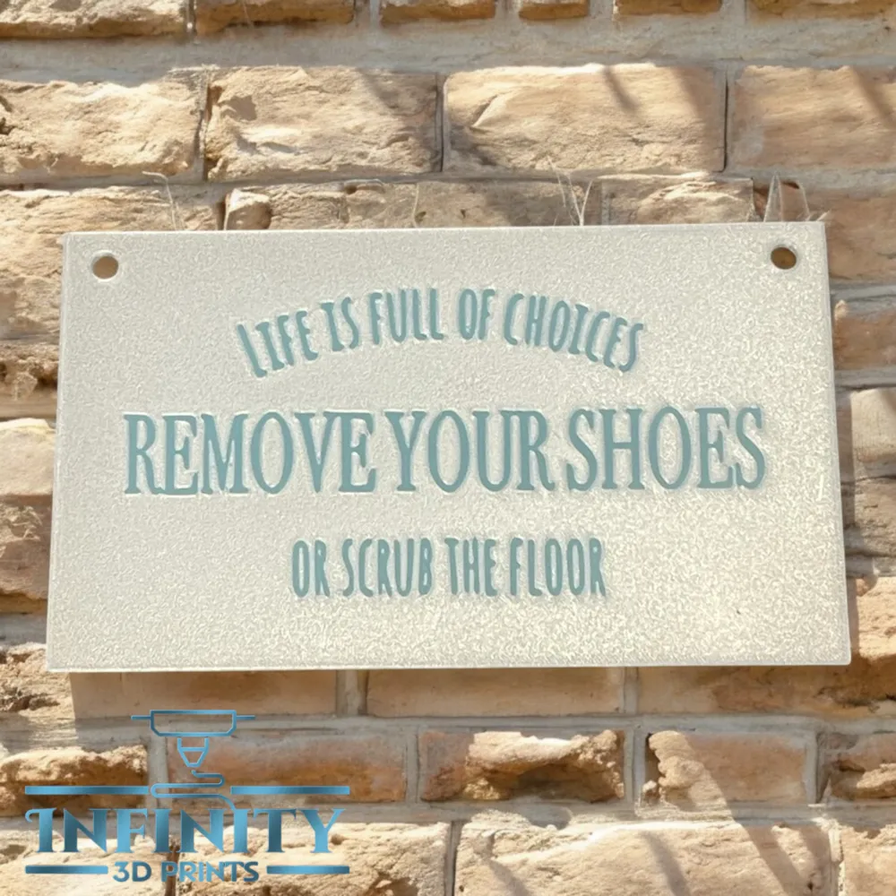 ENTRANCE SIGN by INFINITY 3D PRINTS - MakerWorld