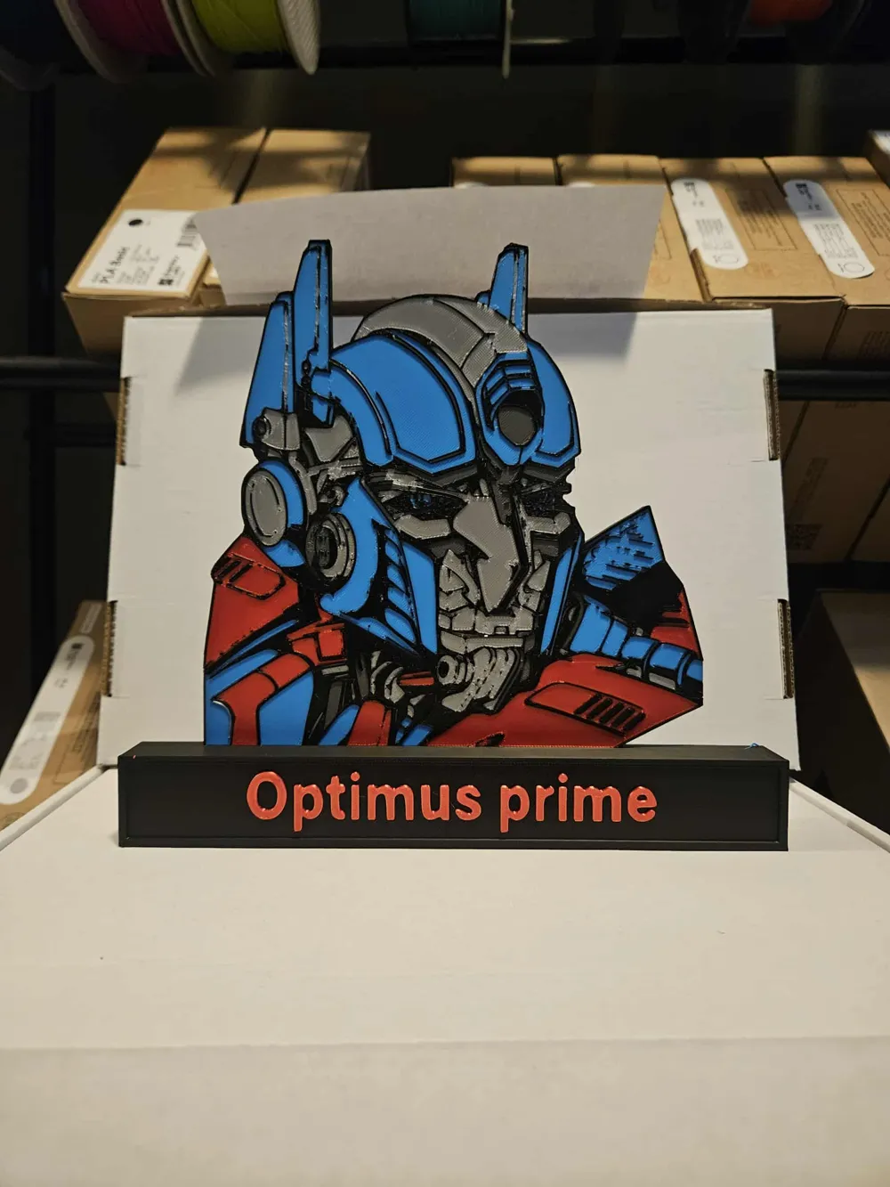 Optimus Prime Display! by Jessie_3d_art MakerWorld: Download Free 3D Models